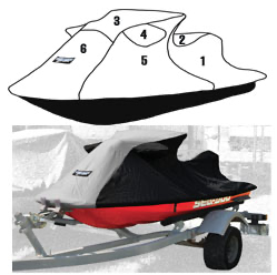 Sea-Doo GS/GSI/GSX Skräddarsydd Kapell 96-01